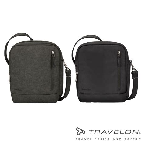 《travelon美國防盜包》urban城市斜背包 Tl 43496 防盜包斜背包側背包隨身包外出包旅遊包旅行休閒出國