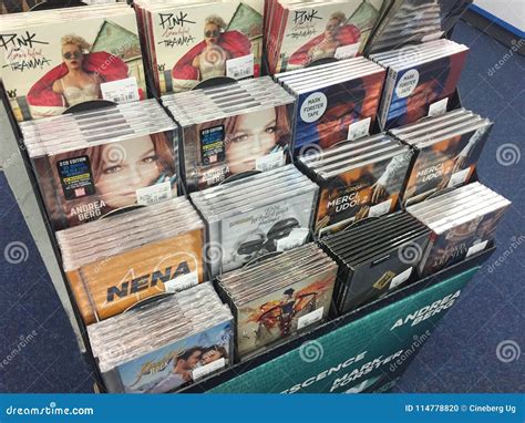 Original CD Music Collection for Sale Editorial Image - Image of ...