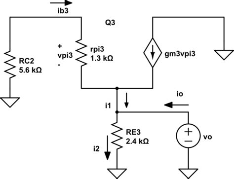 Transistors Output Resistance Of Discrete Amplifier Electrical