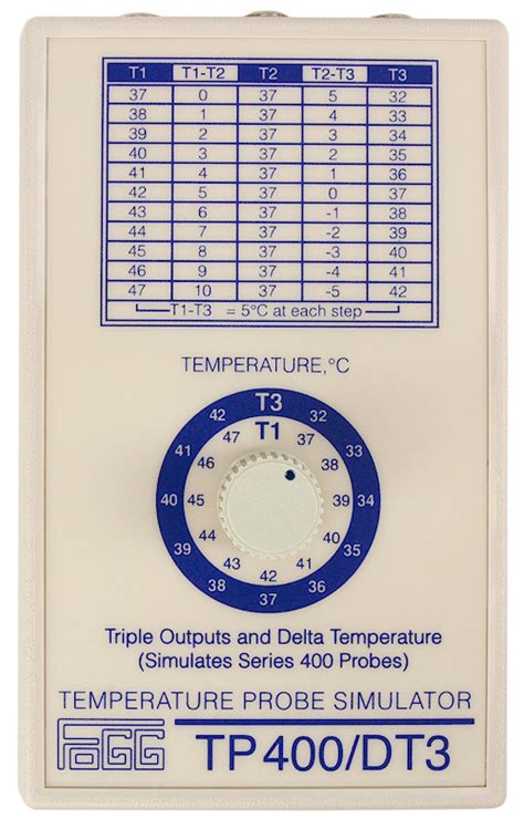 Tp400 Dt3 Temperature Probe Simulator