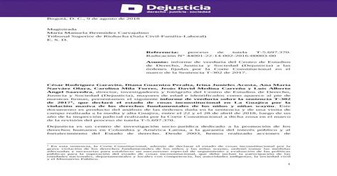 Centro De Estudios De Derecho Justicia Y Sociedad Referencia