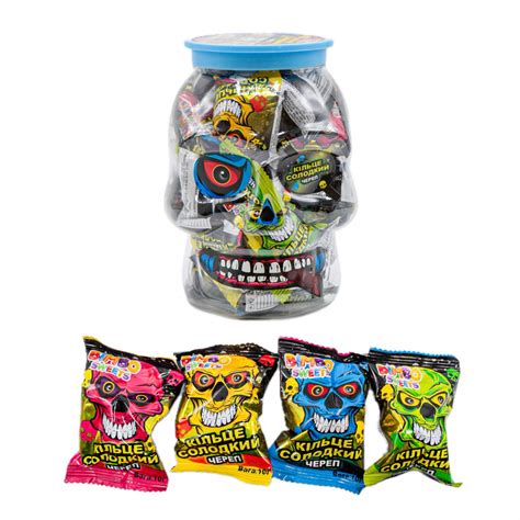 Драже кільце солодкий череп 10гр 30шт бл 360шт ящ купити в Україні Київ — Ua
