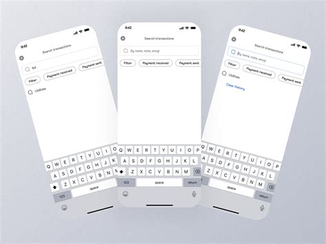 Search Transaction Mobile App Ui By Ui Ants On Dribbble