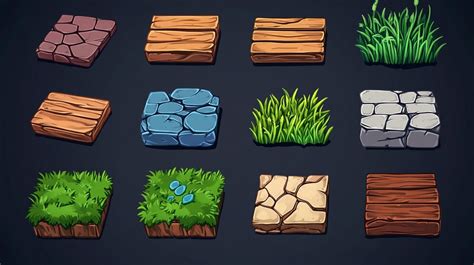 a screenshot of different types of objects including one that has a