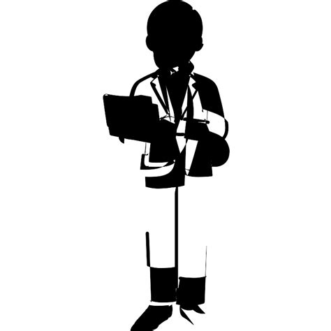 Business Person With Computer Vector Svg Icon Svg Repo