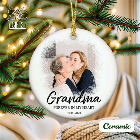 Personalized Memorial Ornament Grandma Loss Acrylic Ornament Grandma