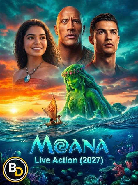The Film 🎬 Moana Live Action 2027 🌊 ⚓ Starring Aulii Cravalho As