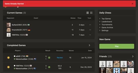 Trouble Accepting Challenges Chess Forums