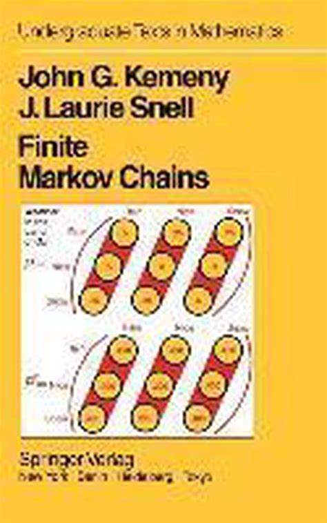 undergraduate texts in mathematics finite markov chains