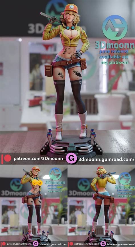 Cindy Aurum Final Fantasy Xv 3d Print Model Download Free