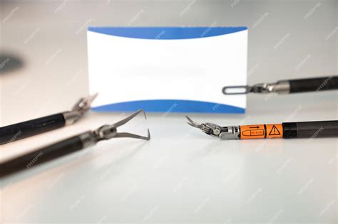 Premium Photo Endoscopy Robot Concept Surgery Robot Small Arms