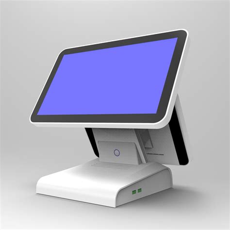 Angle Adjustable Touchscreen POS Terminal Two Screens Windows Andriod