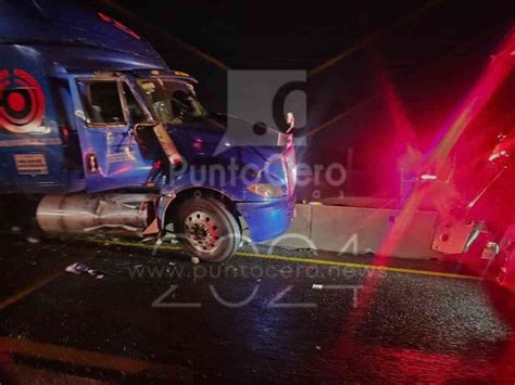 Se Registra Accidente En La Carretera Valle Celaya A La Altura Del