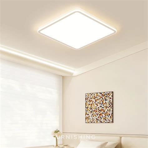 Modern Square Led Ceiling Light Furnishing