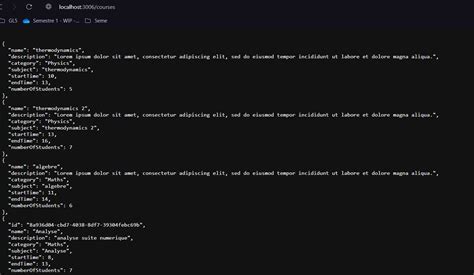 GitHub AymenBoujmil Course Management System