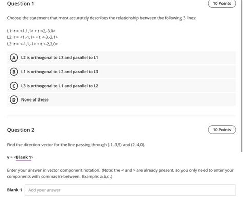 Solved Question 1 10 Points Choose The Statement That Most