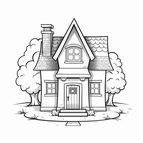 ציור של בית מגוון ציורים להדפסה חינם פרשת יהדות