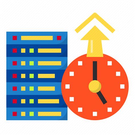 Database Hosting Server Storage Uptime Icon Download On Iconfinder