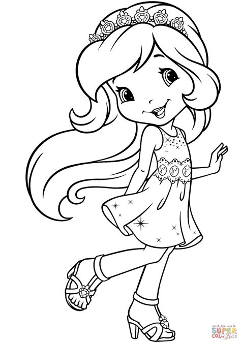 Dibujos Para Colorear Rosita Fresita Para Imprimir Imagui
