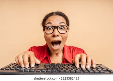 3 Hundred Female Type Keyboard Nerd Royalty Free Images Stock Photos Pictures Shutterstock