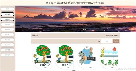 springboot计算机毕业设计基于精准扶助信息管理平台的设计与实现（程序 源码 数据库 调试部署 开发环境） csdn博客