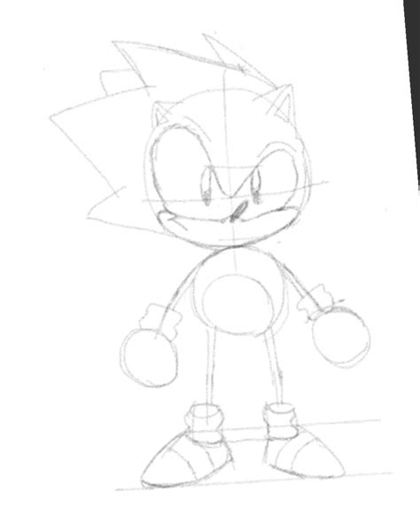 Made A Small Toei Sonic Sketch Rsonicthehedgehog
