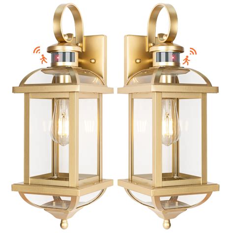 Brass Outdoor Motion Lights Albert 1836 Außenwandleuchte Mit