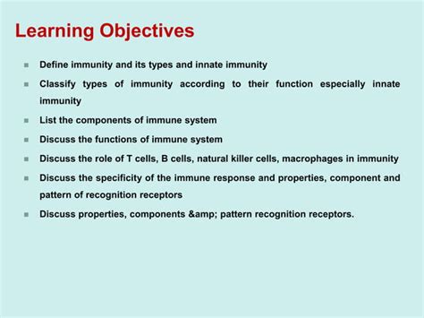 Introduction To Immunity And Innate Immunity Ppt