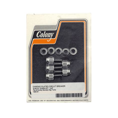 Colony Circuit Breaker Screw Kit Cap Style Taco Motos V Twin Service