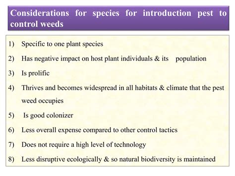 Biological Weed Control Pptx