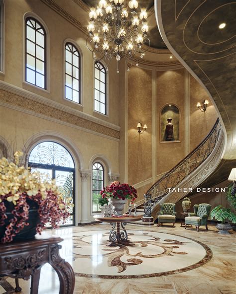 Luxury Mansion Interior Dubai Behance