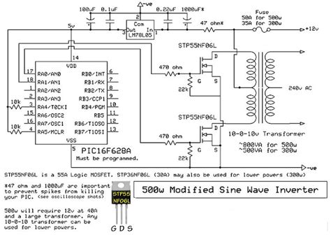 Electrical And Electronics Engineering 500w Sine Wave Inverter