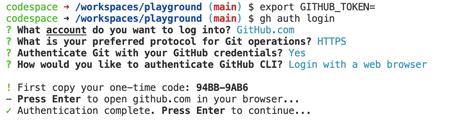 Allow Gh Auth Login To Overwrite Githubtoken · Issue 3799 · Clicli
