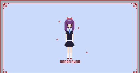 ドット絵 ドット絵 メンヘラ風少女 みかんこたつのイラスト Pixiv