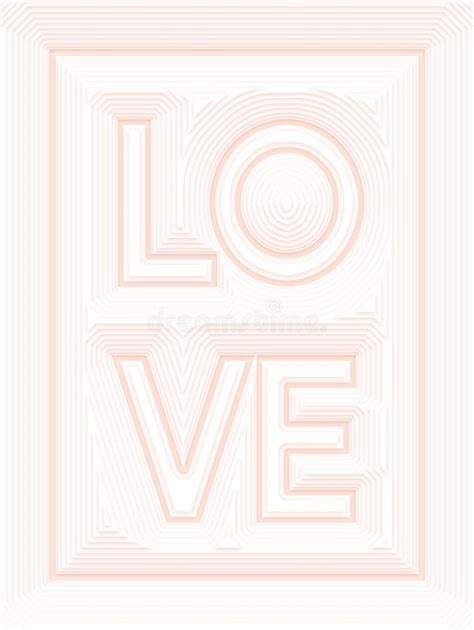 Love Greeting Card Design With Stylish Red Text For Happy Valentines