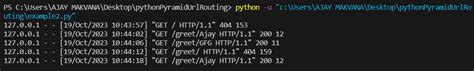Python Pyramid Url Routing Geeksforgeeks