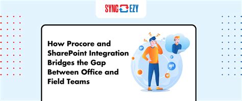 Procore Microsoft Teams Integration Syncezy