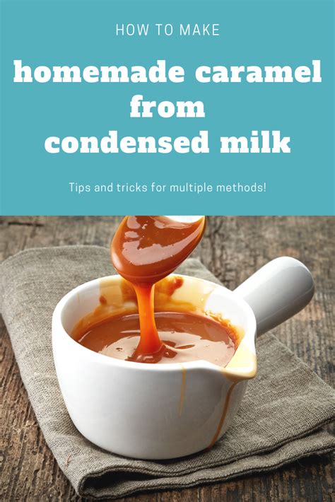 Easy Sweetened Condensed Milk Caramel At Michael Brehm Blog