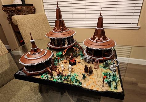 Wookie Village Of Kashyyyk Moc Complete Section 24 Rlegostarwars
