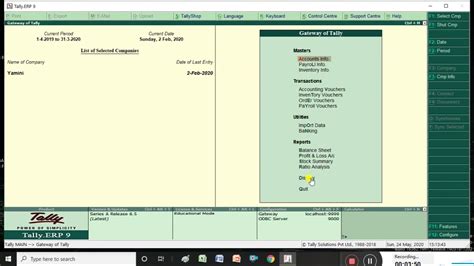 How To Export Reports In Tally In Telugu How To Export Data From Tally To Excel Youtube