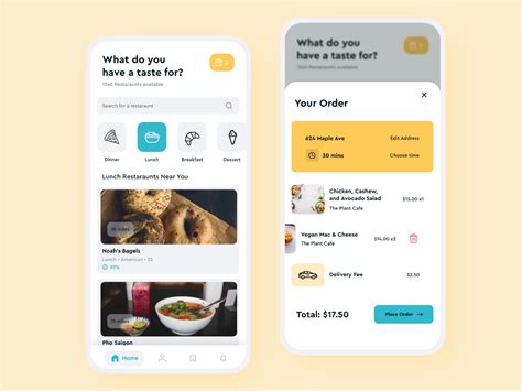 Food Delivery App Figma