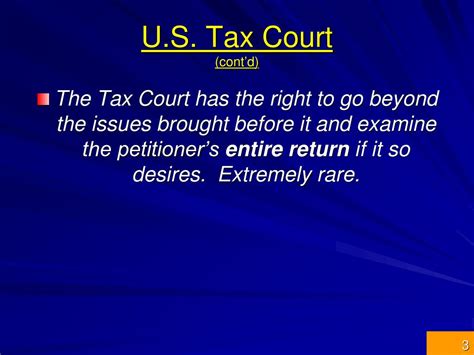 Ppt United States Tax Court Powerpoint Presentation Free Download