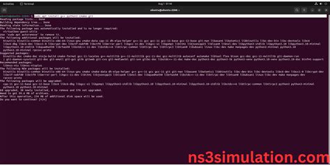 How To Run NETANIM PYVIZ Packages In NS3
