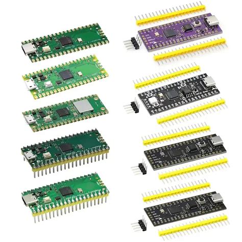 Raspberry Pi Pico Board Rp2040 Dual Core 264kb For Arm Low Power Ics High Performance Cortex M0