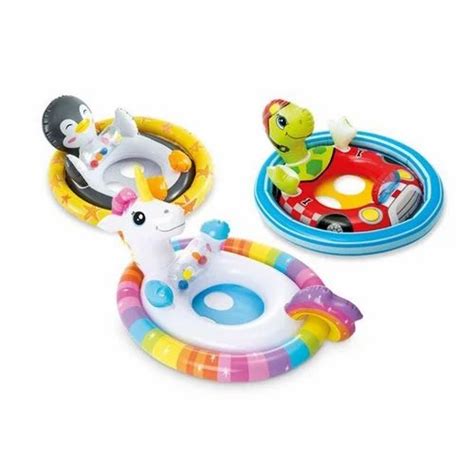 Pvc Multicolor Intex See Me Sit Rider Inflatable Pool Floats At Rs 642