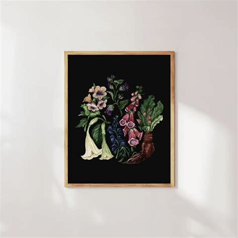 Botanical Illustration Flowers — Anna Farba Illustration