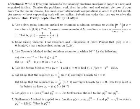 Solved Directions Write Or Type Your Answers To The Chegg
