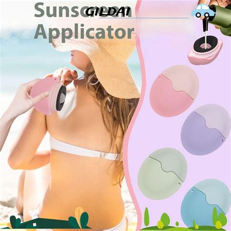 Gildai Suncream Roller Applicator Refillable Silicone Sunscreen Lotion