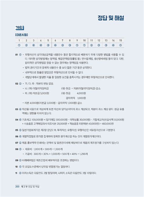 알라딘 미리보기 2020 무적 전산세무 2급 이론 요약 기출문제