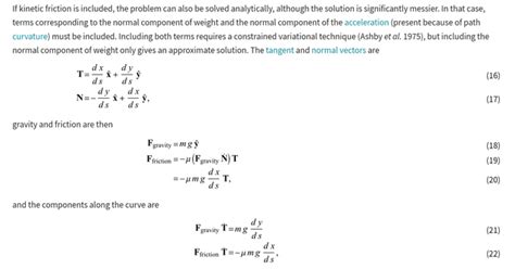 [ibdp 2 Math Aahl Ia] Brachistochrone Problem With Friction Wolfram